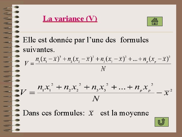 Etudes statistiques une variable Sommaire Paramtres dune srie
