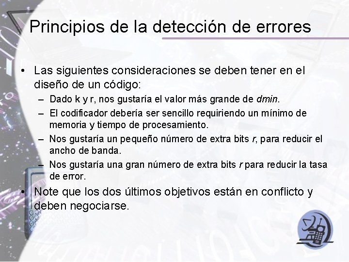 Tcnicas de Deteccin y Correccin de Errores Profesora