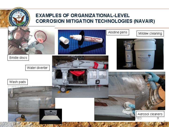 DON CORROSION PREVENTION AND CONTROL EXECUTIVE JTEG Brief