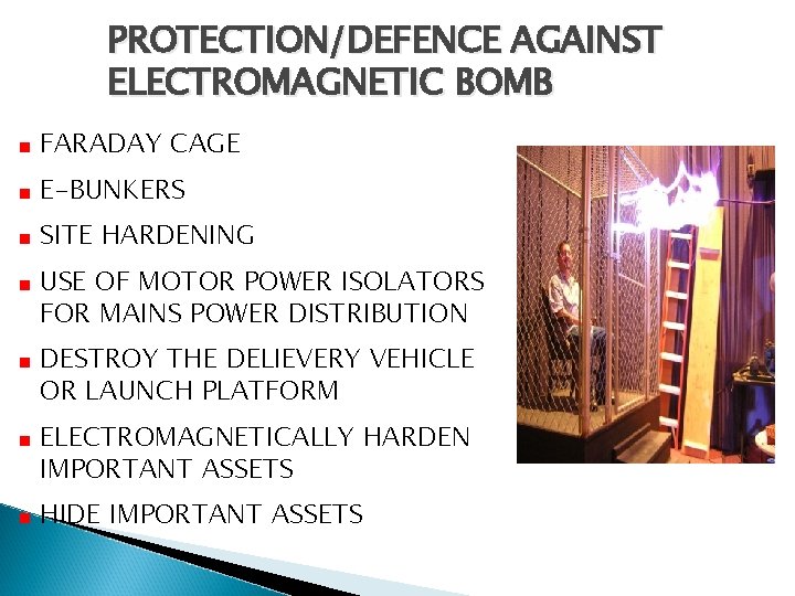 ELECTROMAGNETIC BOMB AN ARSENAL OF ELECTRICAL MASS ANNIHILATION