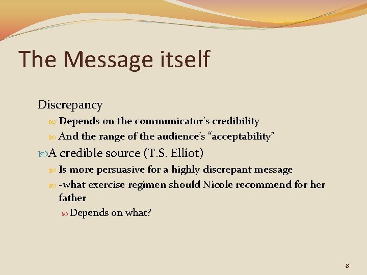 Social Psychology David Myers Chapter 7 Persuasion To