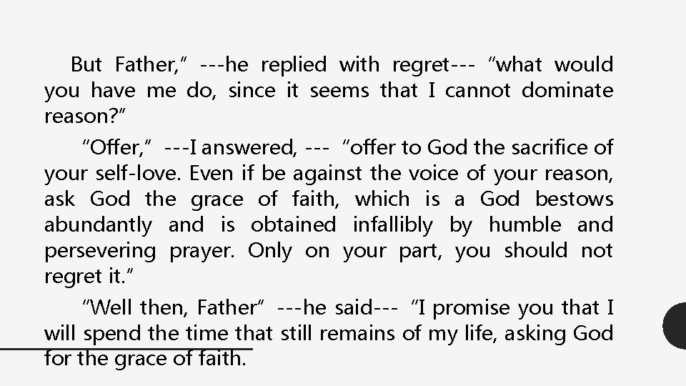 The Testimony Of Eyewitnesses 1 Reverend VICENTE BALAGUER