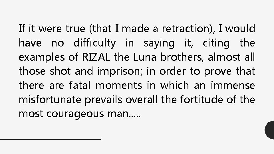 The Testimony Of Eyewitnesses 1 Reverend VICENTE BALAGUER