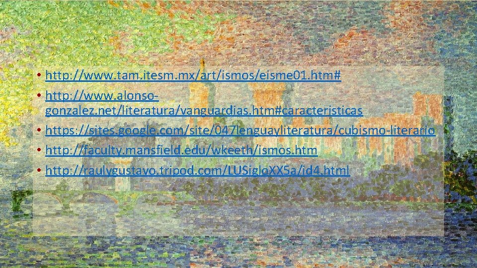 Ismos Que son los ismos Tendencia innovadora especialmente