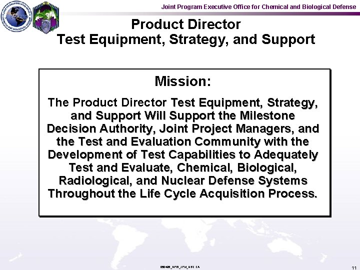 Joint Program Executive Office for Chemical and Biological