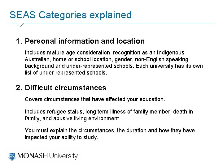 Access Monash The AV of Applying for University