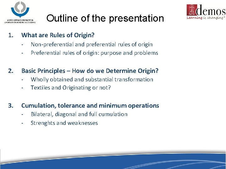 KACT WCO Headquarters Brussels Belgium July 3 4