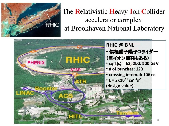The Relativistic Heavy Ion Collider accelerator complex at