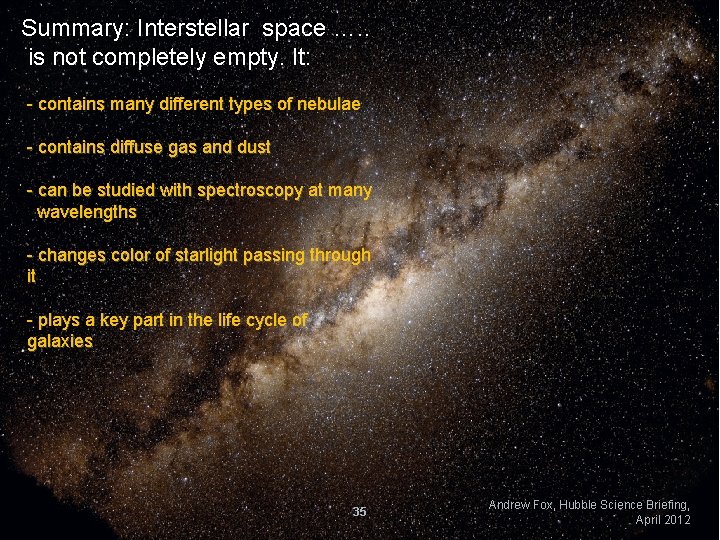 Interstellar Space Not as Empty as You Might