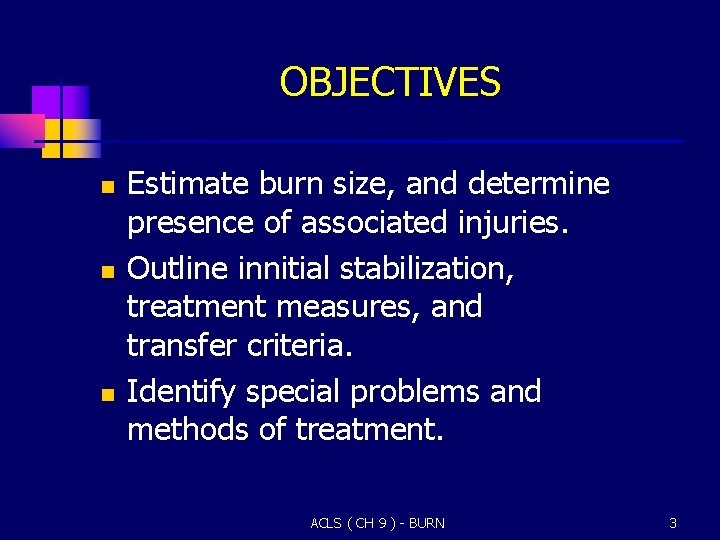 BURN COLD INJURY 90 02 24 ACLS CH
