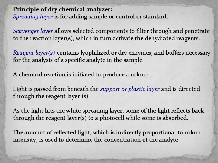 CLINICAL CHEMISTRY AUTOANALYZERS PREPARED BY Dr Adeel Chaudry