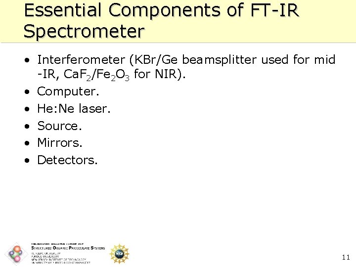 Vibrational Spectroscopy for Pharmaceutical Analysis Part IV Fourier