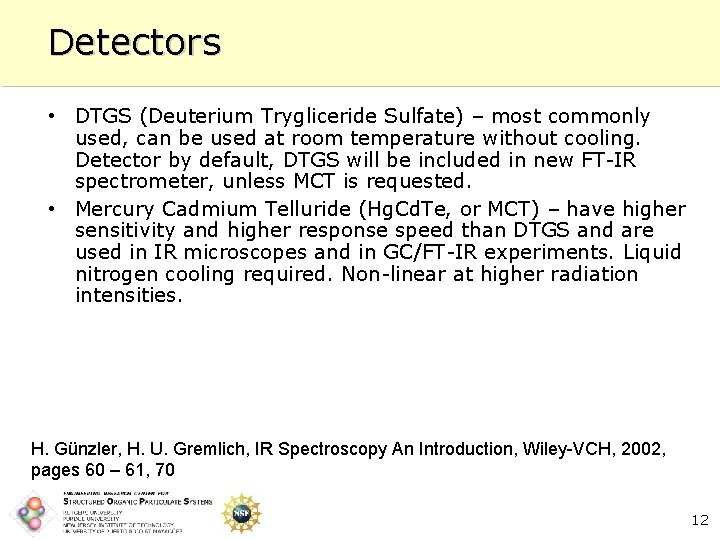 Vibrational Spectroscopy for Pharmaceutical Analysis Part IV Fourier
