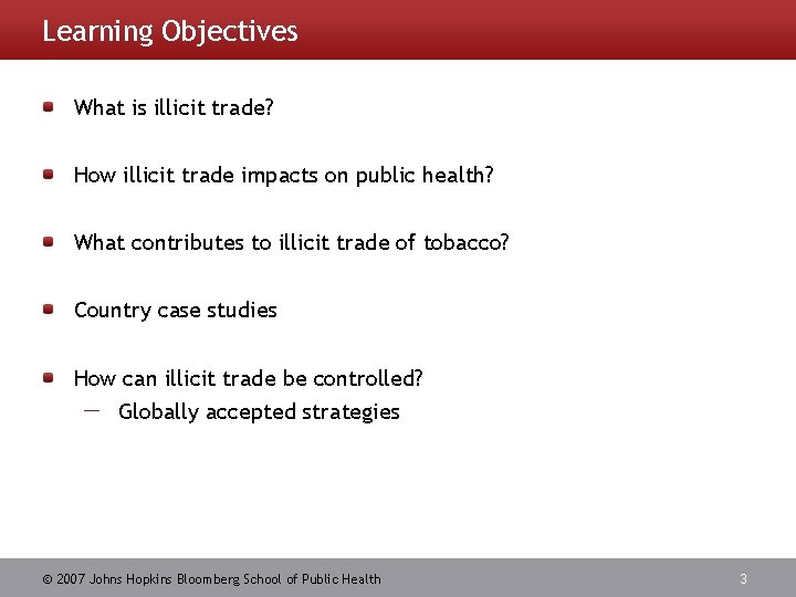 Illicit Trade in Tobacco Products Vinayak M Prasad