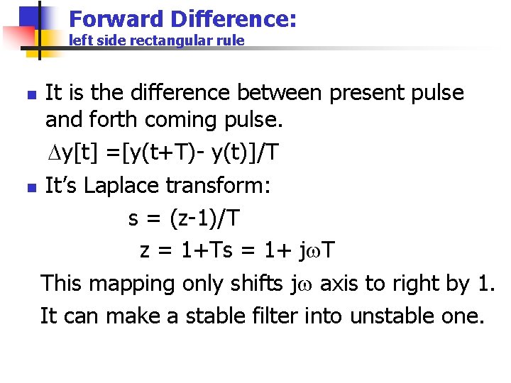 EKT 4304 DIGITAL SIGNAL PROCESSING 20072008 CHAPTER 8