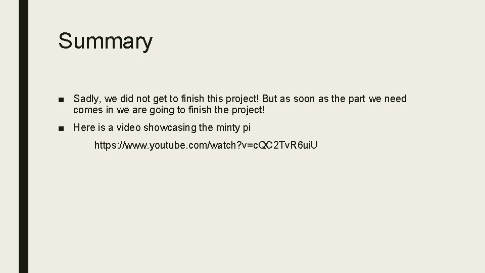 MINTY PI By Robbie Mackay and Charlie parks