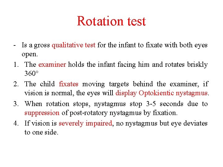 Visual acuity V A It is the measurement