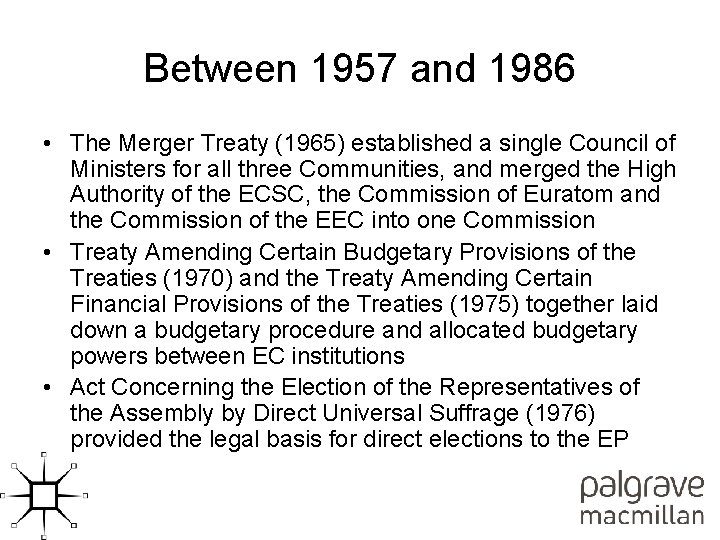 The Evolving Treaty Framework Slides to support Chapters