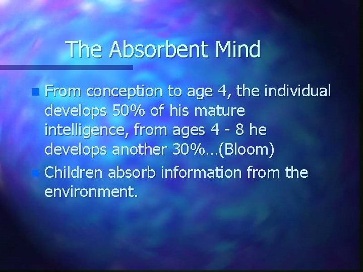 The Philosophy of Montessori Supporting Montessori at Home