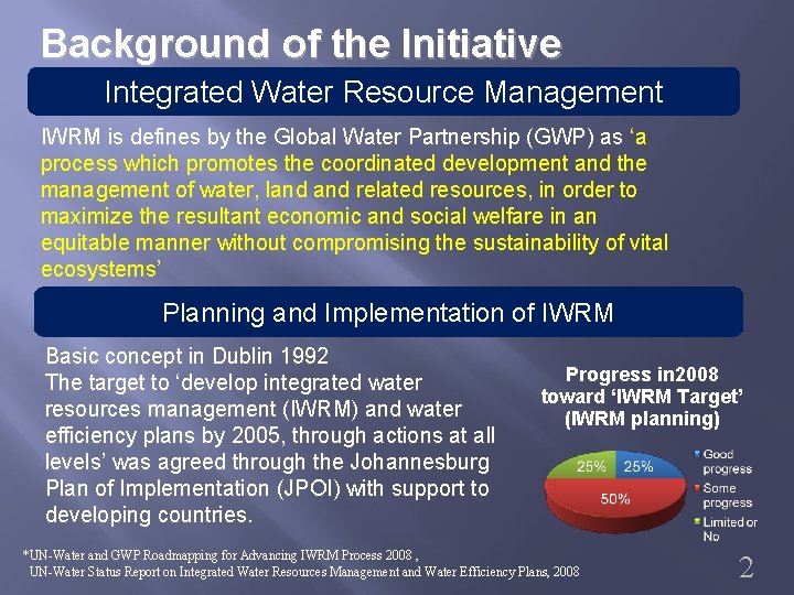 Session 12 IWRM Guidelines at River Basin Level