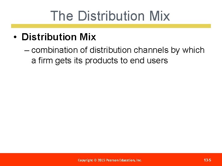 Distributing and Promoting Products 13 Copyright 2012 Pearson