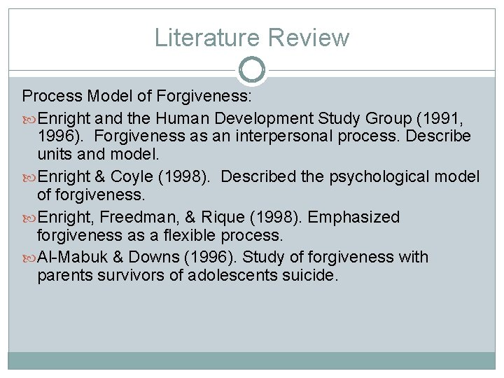 Forgiveness Therapy for Substance Use Disorder JESUS PEREZ
