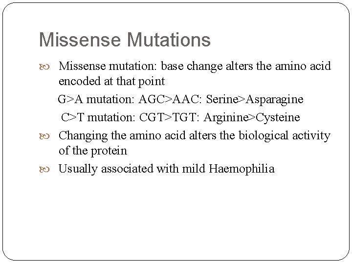 Genetics of Inherited Bleeding Disorders Dr Paul Winter
