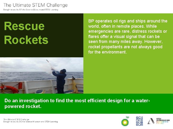 The Ultimate STEM Challenge The Ultimate STEM Challenge