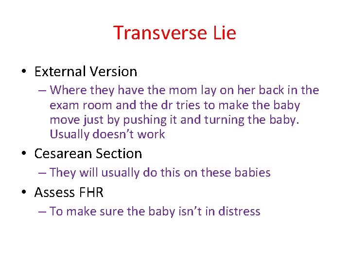 Intrapartal Nursing Care Labor and Birth Linda L