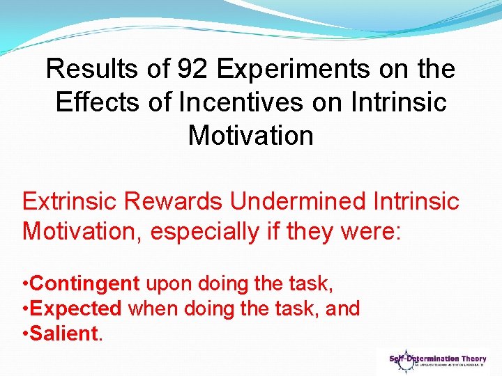 The Motivational Basis of Effective Performance and Wellbeing