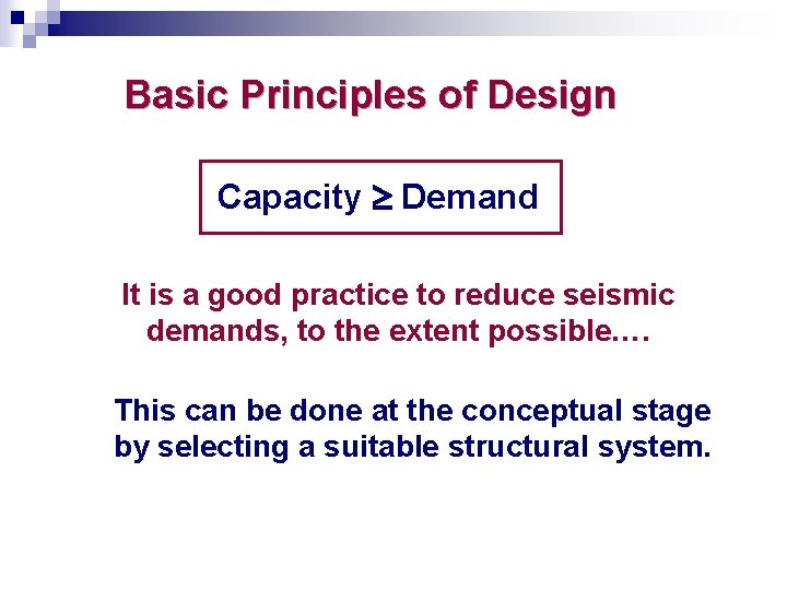 Seismic Design and Detailing of Reinforced Concrete Structures
