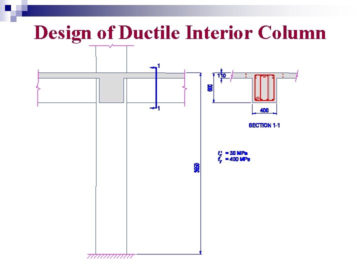 Seismic Design and Detailing of Reinforced Concrete Structures