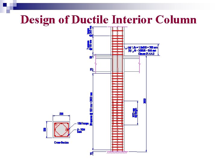 Seismic Design and Detailing of Reinforced Concrete Structures