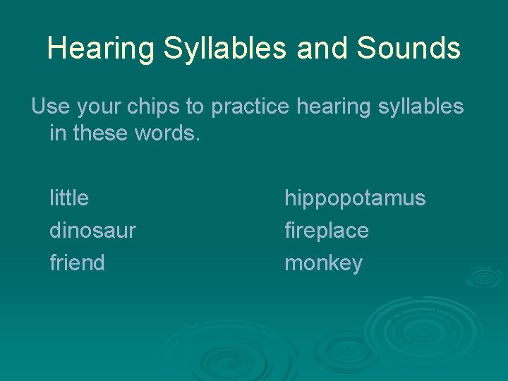 Phonological Awareness Phonemic Awareness and Phonics TEDU 566