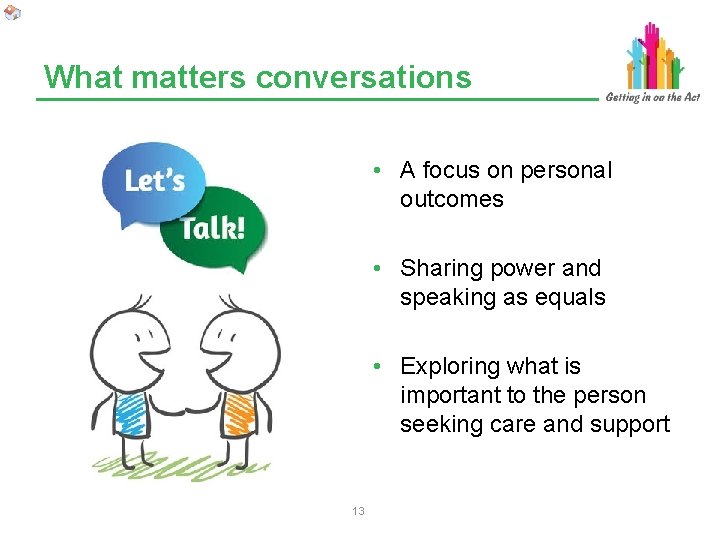 Assessing and Meeting the Needs of Individuals Aims