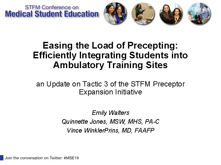 Easing the Load of Precepting Efficiently Integrating Students