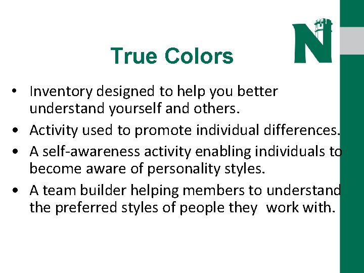 What Color are You A Guide for Student