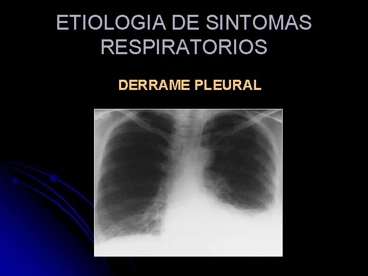 MANEJO DE SINTOMAS RESPIRATORIOS DISNEA y TOS DR