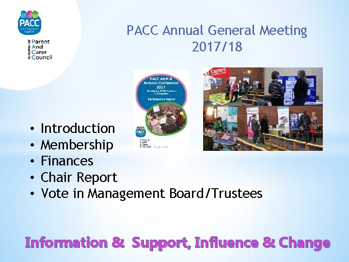 Welcome to the PACC Conference and Annual General
