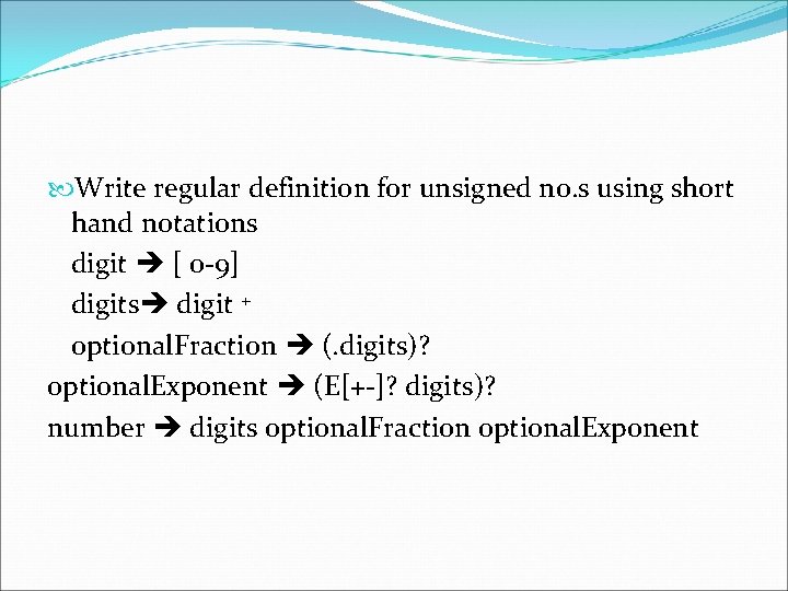 Compiler course Chapter 3 Lexical Analysis Outline Role