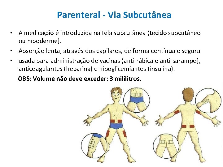 AULA FARMACOLOGIA I Vias de Administrao de Frmacos