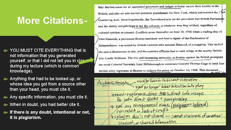 IA Common Problems These are things you must