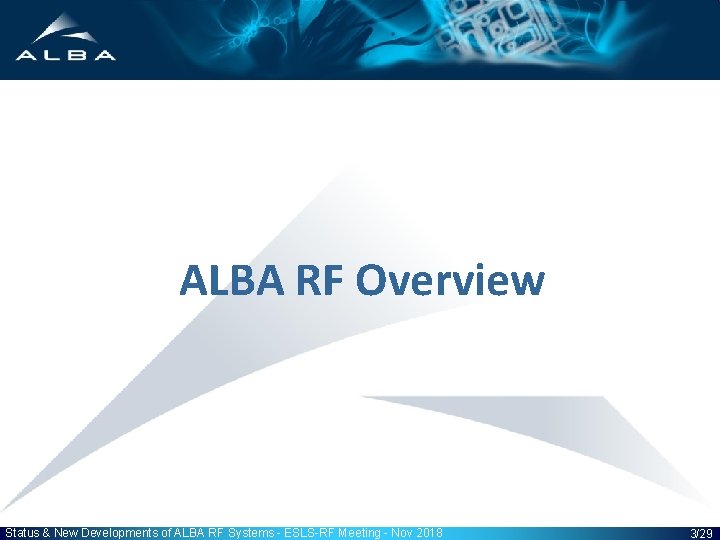 Status and New Developments of ALBA RF Systems