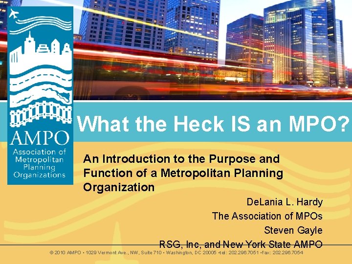 What the Heck IS an MPO An Introduction