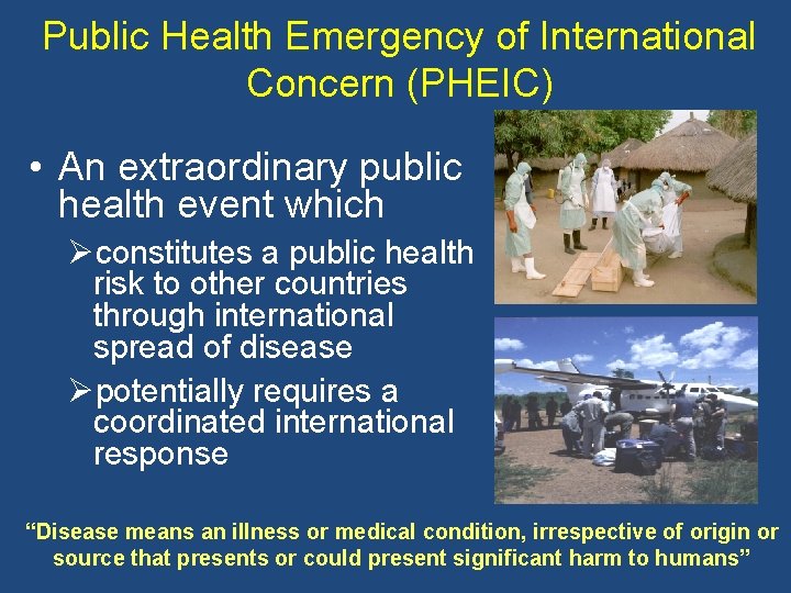 Implementation of IHR Roles Responsibilities of State Dr