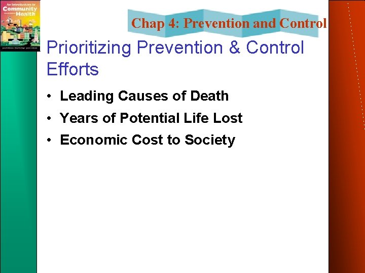 Chap 4 Epidemiology Prevention and Control of Disease
