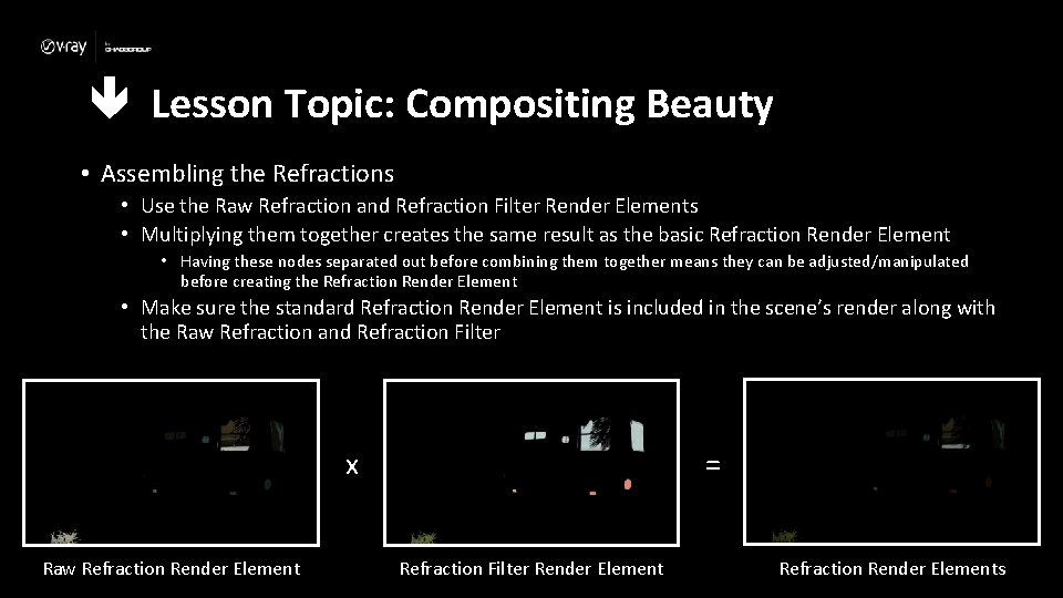 Compositing VRay Render Elements Advanced Beauty in NUKE