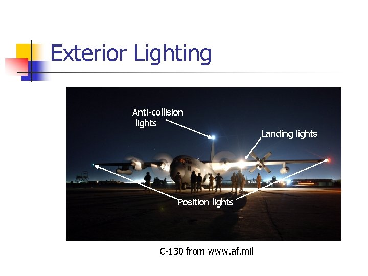 Aircraft Lighting Systems Group 5 Alex Simpson Mark