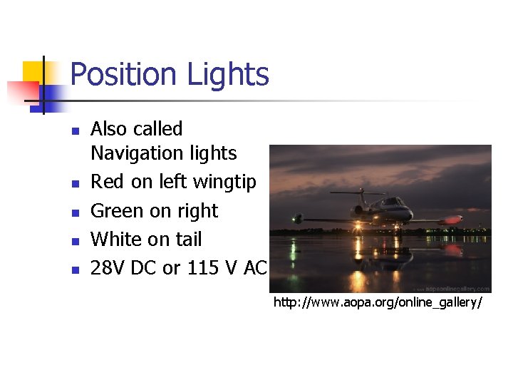 Aircraft Lighting Systems Group 5 Alex Simpson Mark