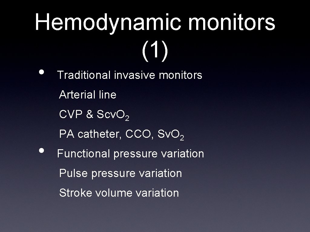 Physiologic Basis for Hemodynamic Monitoring Circulation to Perfusion